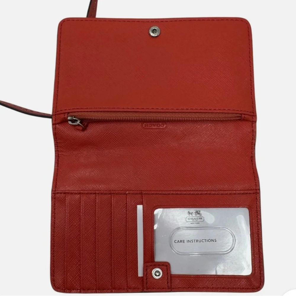 Coach | Bags | Coach Park Pebble Leather Dylan Crossbody Wallet Bag ...